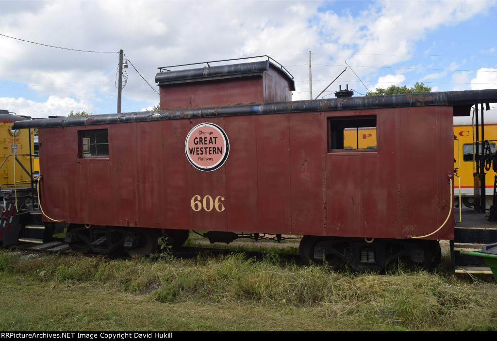 CGW 606 Caboose, Boone IA